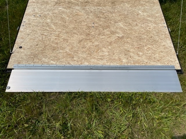 Aluminum Ramp Extension With Hinge - 84"